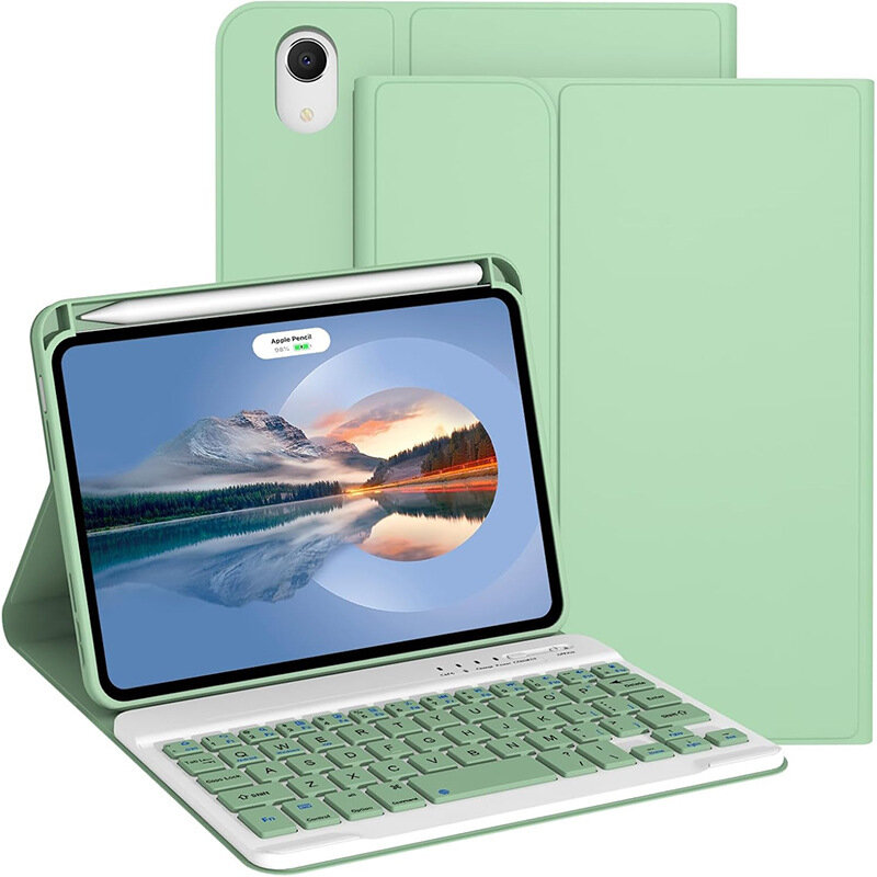 Чехол для iPad Tablet Mini 7, съемная Bluetooth-клавиатура Mini 6 с отделением для ручки, магнитный мягкий корпус, совместимый с 8.3"