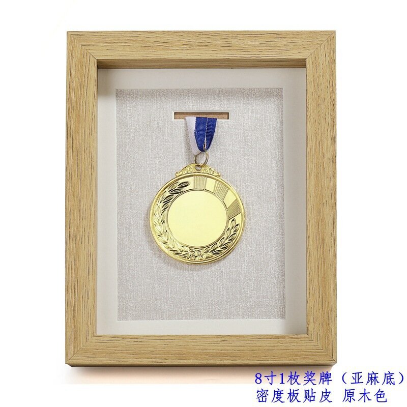 Деревянная рамка для медалей, рамка для медалей балансировочного велосипеда, рамка для золотой медали марафона, фоторамка, коробка для хранения значков, рамка для медалей