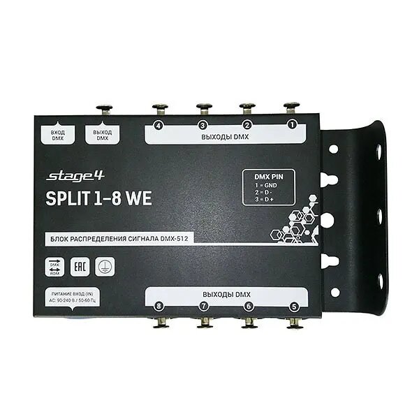 DMX-сплиттер Stage 4 Split 1-8 WE