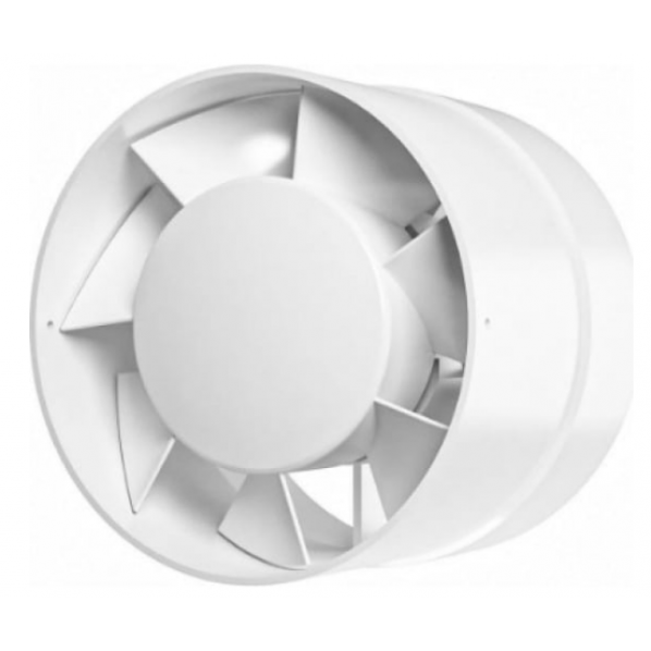 Вентилятор канальный D100 осевой вытяжной Ш150ХВ150ХГ77ММ накладной ЕRA