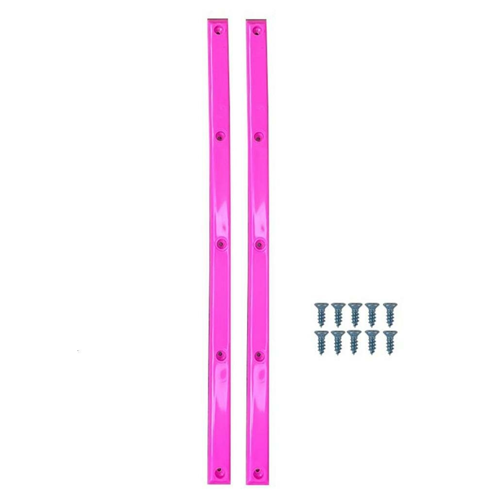 Пластиковые ограждения для скейтборда, Розовый