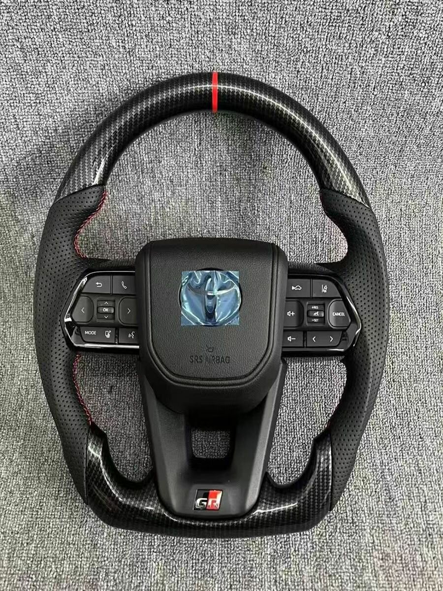 Руль Toyota GR Prado 120 Prado 150 и другие цвет "карбон" анатомия