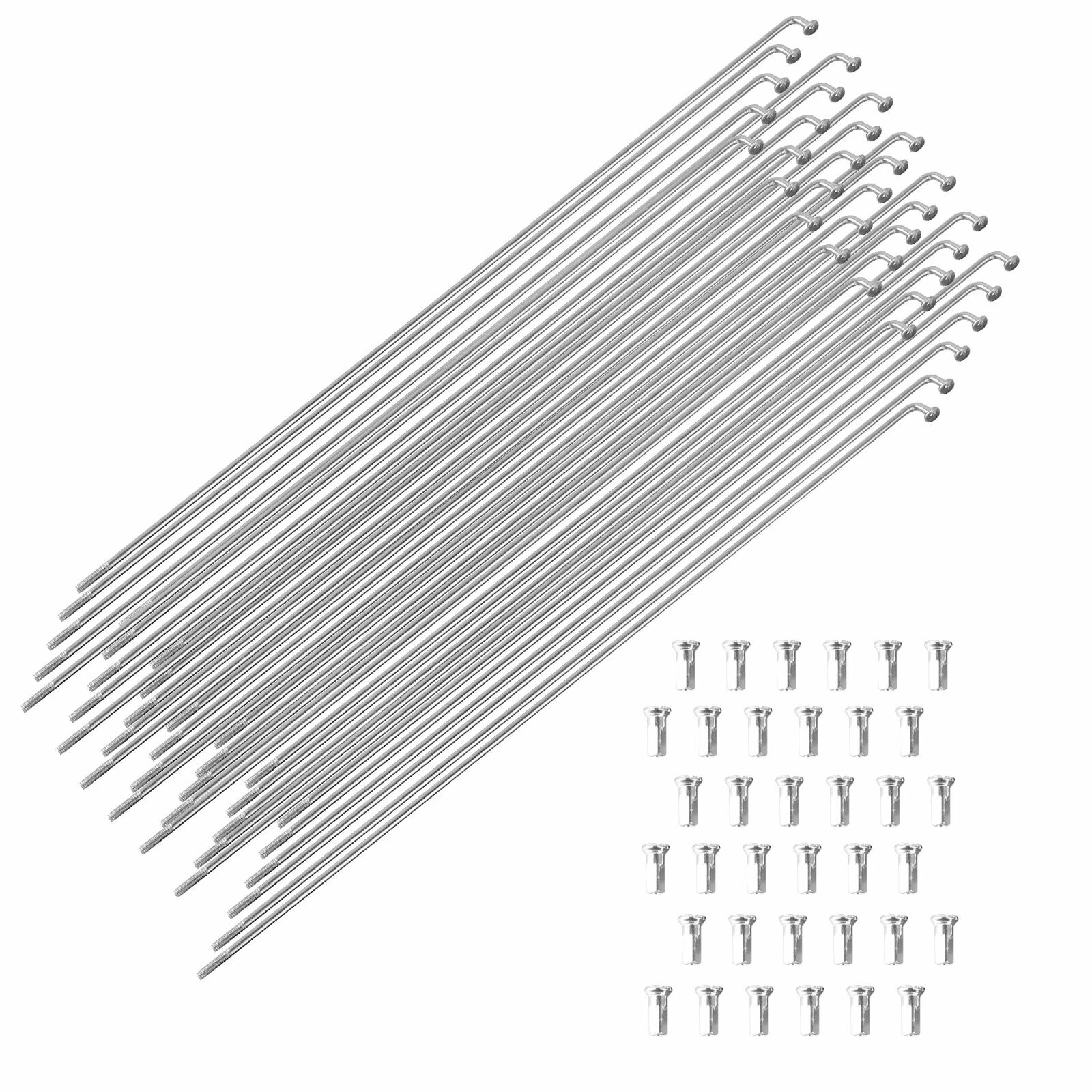 Dreamdahs 36 шт. велосипедные спицы 13 г для шоссейного MTB велосипеда 13 г спицы из нержавеющей стали 285 мм с сосками аксессуары для велосипеда