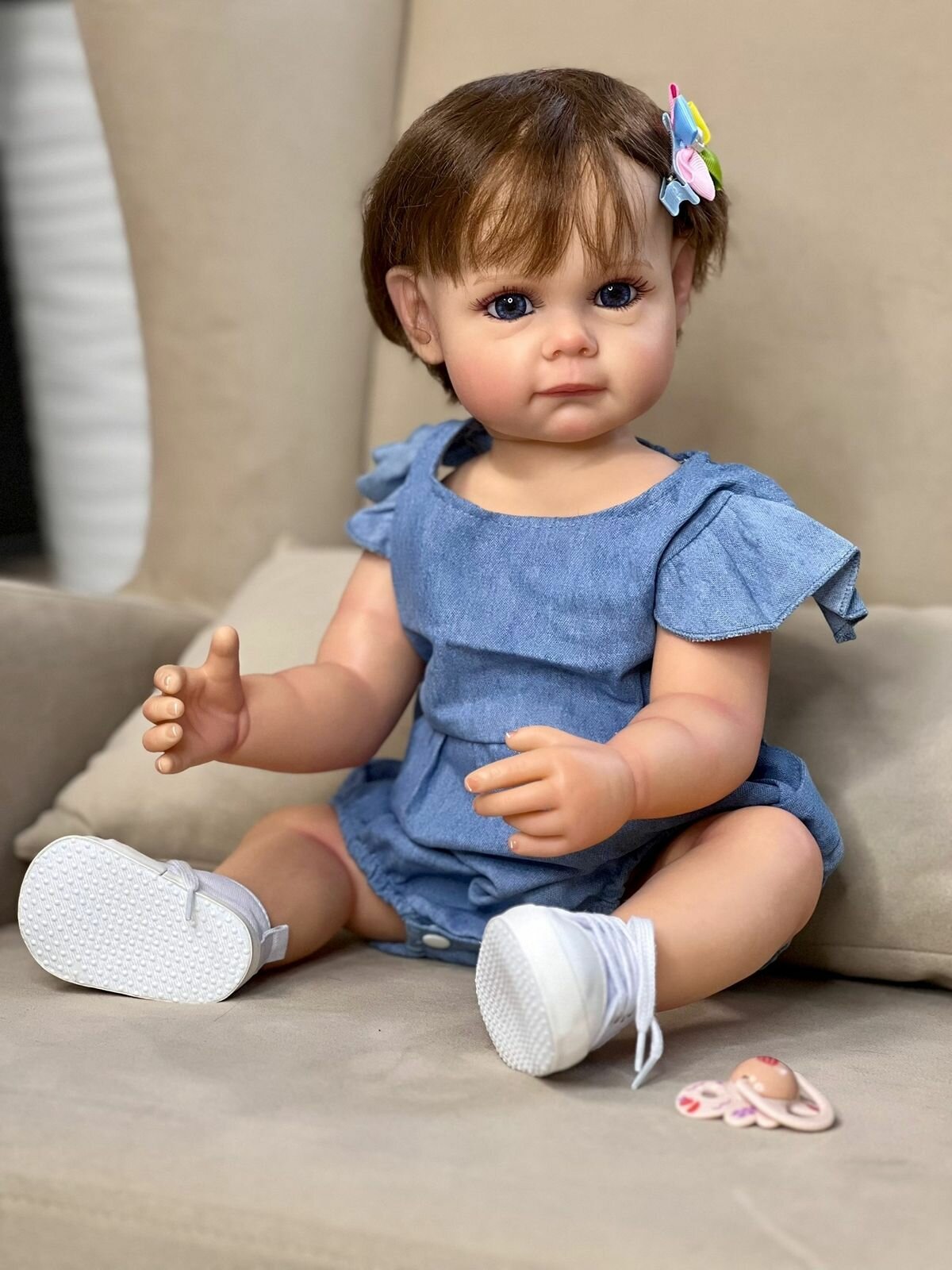 Кукла Реборн виниловая 55 см