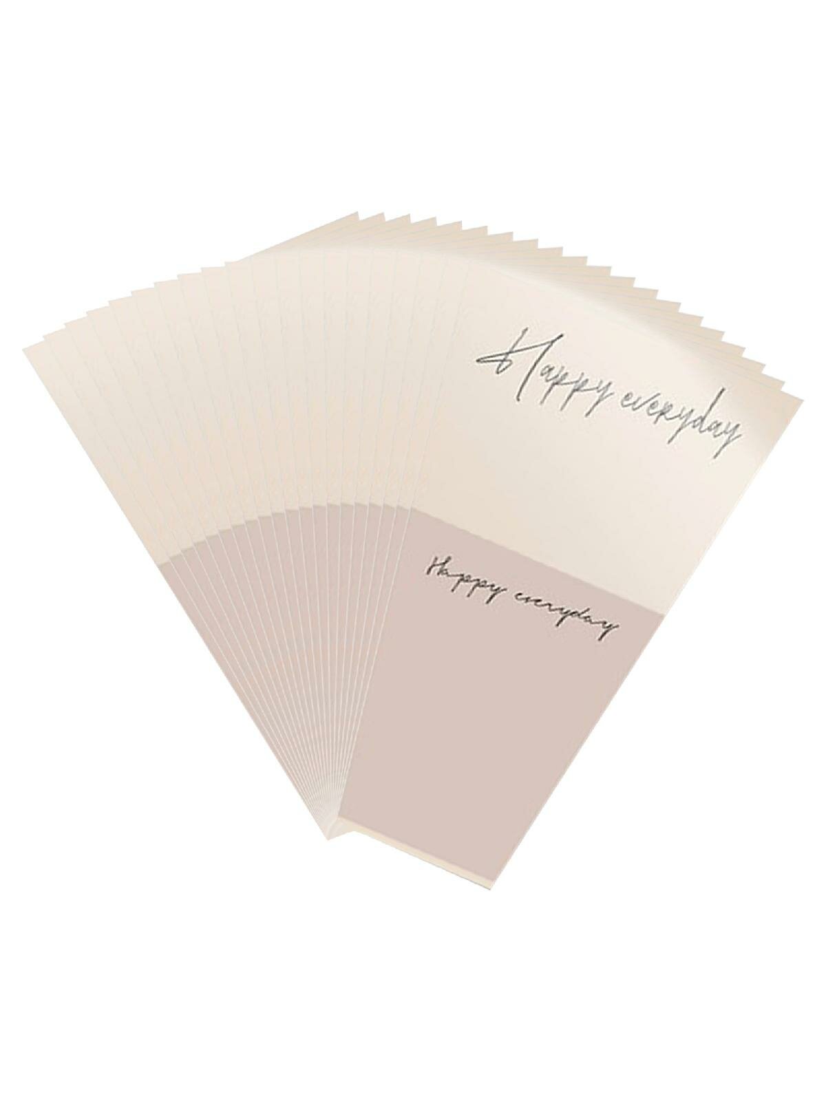 Упаковка из 20 крафт-бумажных пакетов для флористов, складной пакет для упаковки букетов цветов