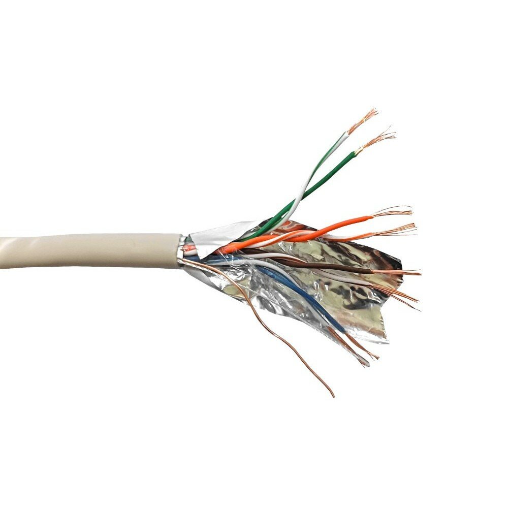 Кабель LC FTP4 cat.5e, многожильный, экранированный, 305м, CU, 3 метра