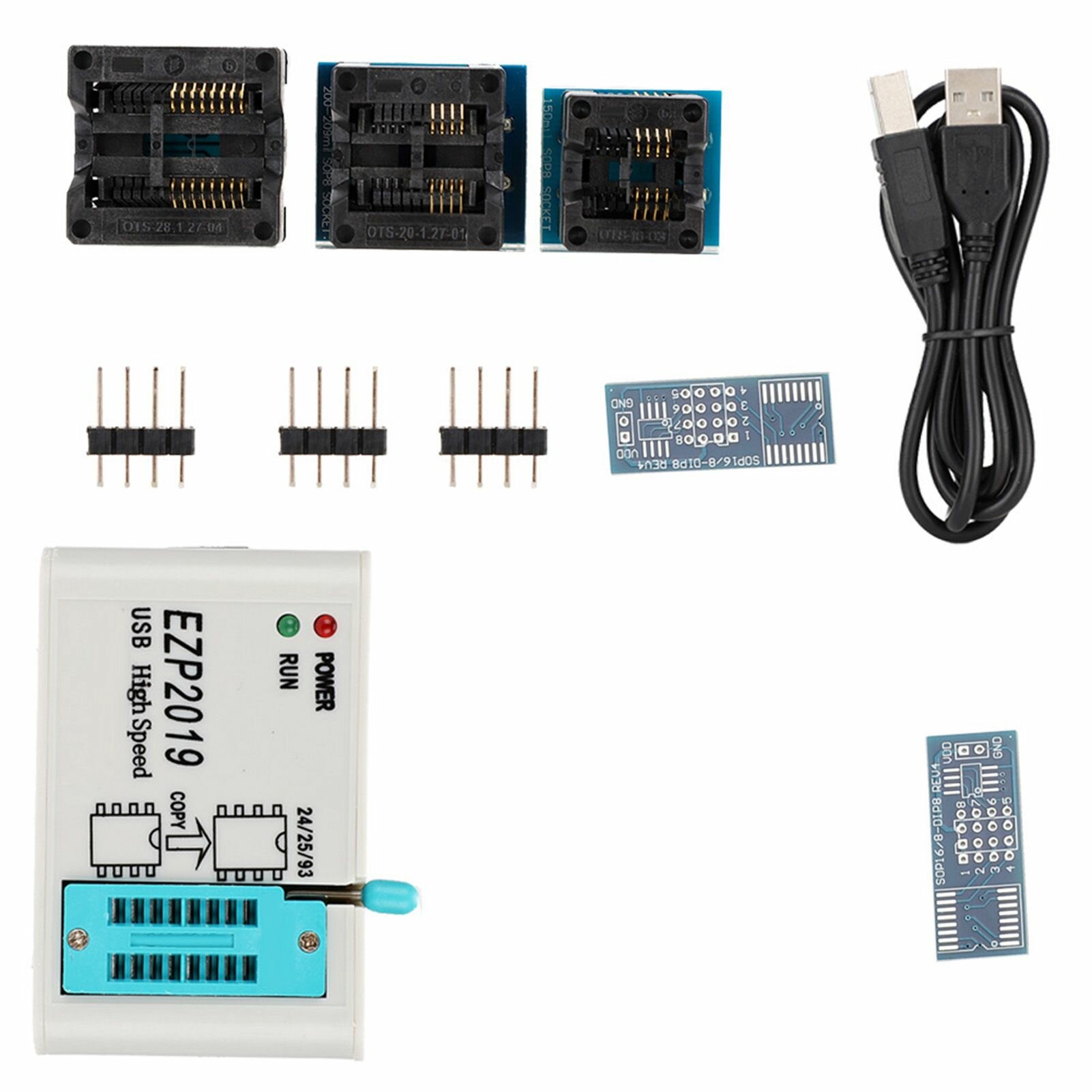 Программатор EZP2019 USB SPI для чипов 24/25/26/93 серий