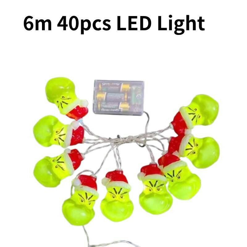 Эксклюзивные гирлянды для новогоднего декора g9 led теплый белый свет 40 шт для праздничной атмосферы