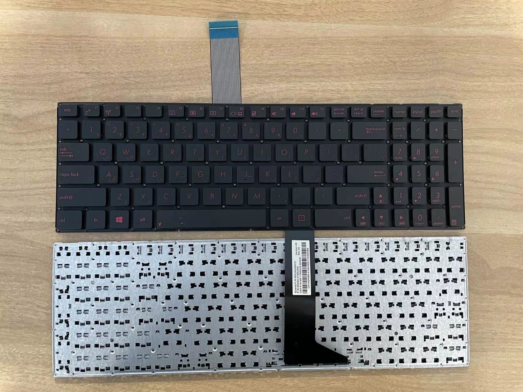 Подходит для клавиатуры ASUS X550WE X550VX X552M W518L R510 X550VQ, корпус C Статическая емкость_Совершенно новая