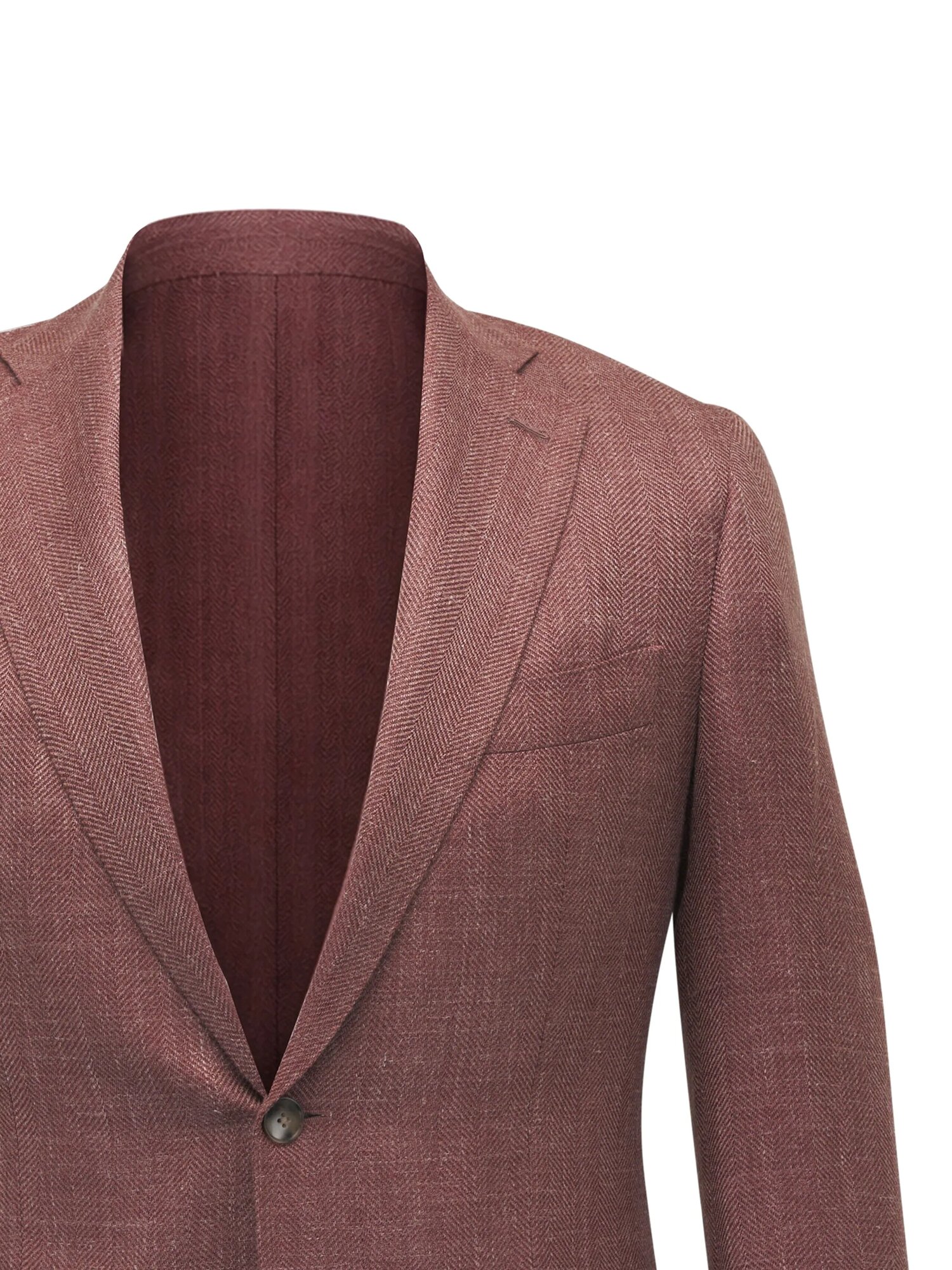 Куртка ATELIER MUNRO Single-breasted blazer, размер 44, красный — фото 1