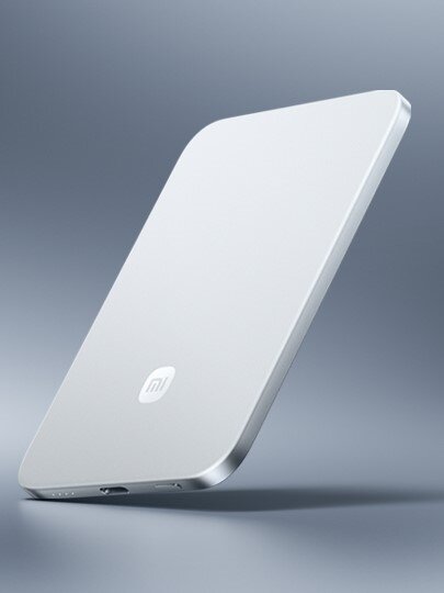 Внешний аккумулятор Xiaomi UltraThin Magnetic Power Bank 5000 15W GL Glacier Silver