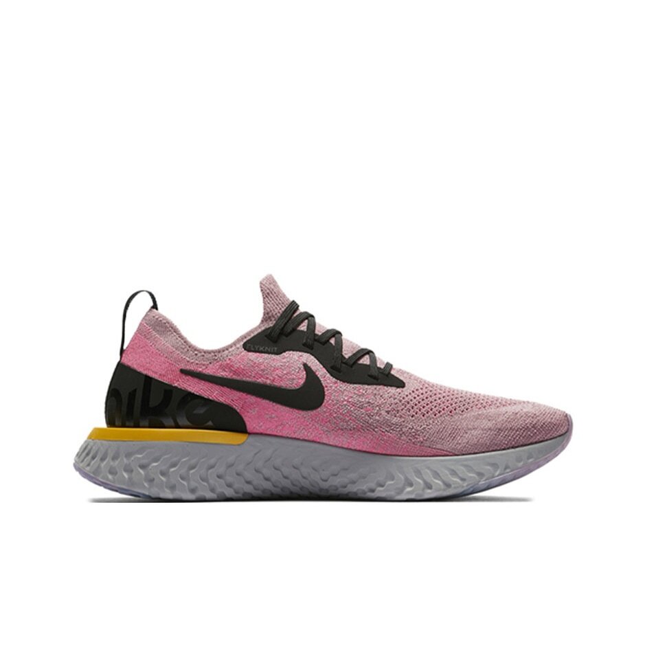 Кроссовки NIKE Epic React Flyknit 1, размер EU 42 стопа (26.5CM), розовый, — фото 1