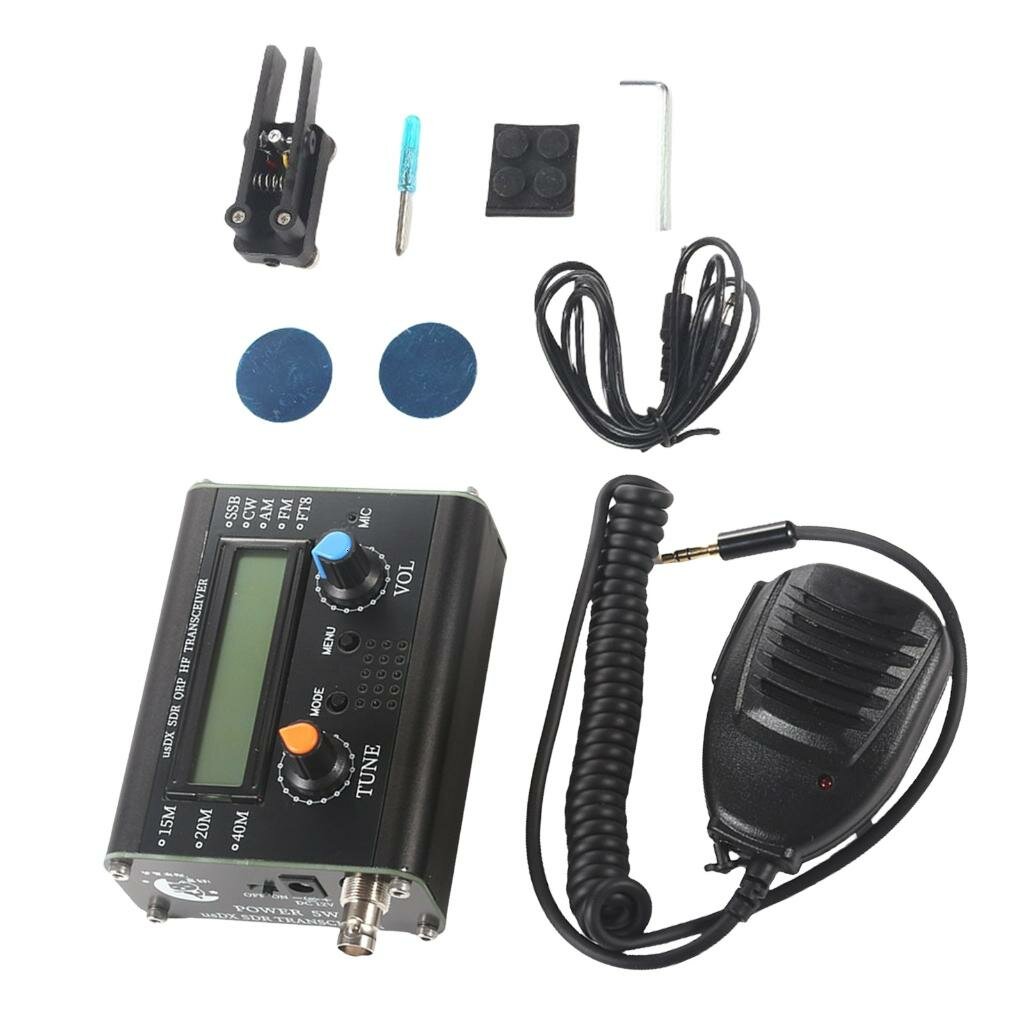 Радиостанция USDX для коротковолновой связи, 3 диапазона, Кнопка включения хоста pl