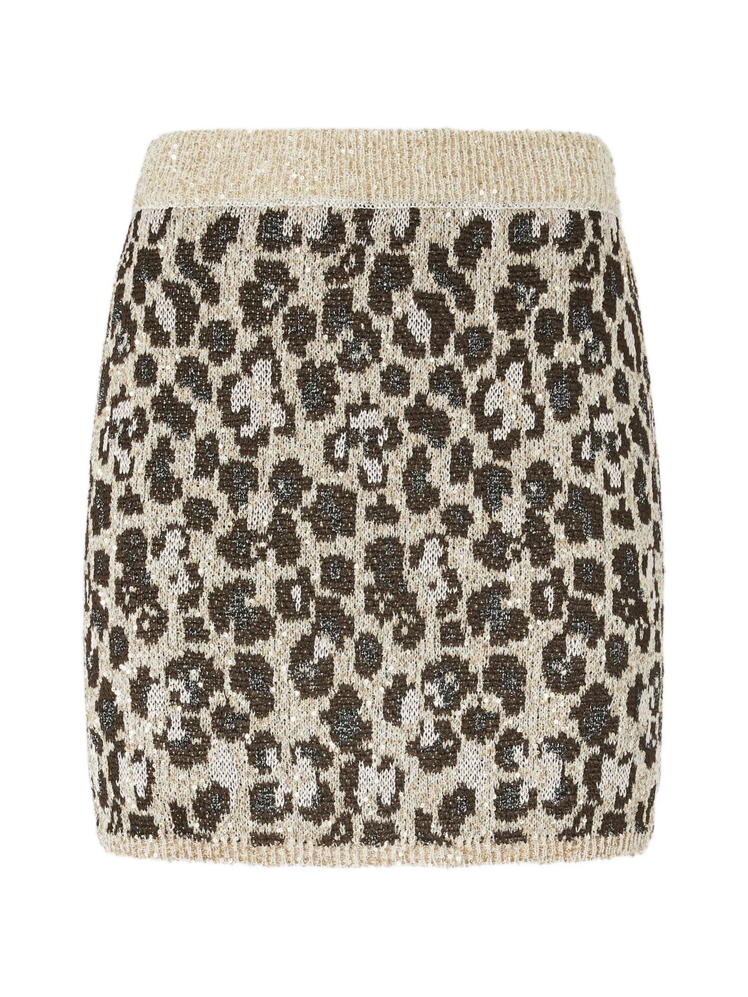 Юбка Animal-print mini skirt