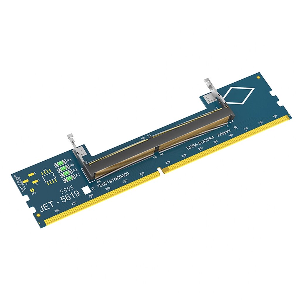 Тестер памяти карты адаптера DDR4 для настольного компьютера DIMM DDR4 в DDR4 Desktop