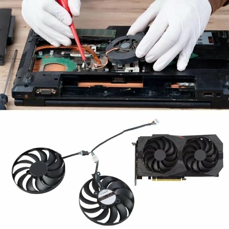 2 Asus GTX1650 1660 ROG STRIX RAPTOR-1 пара