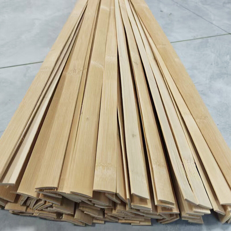 Многофункциональные бамбуковые полоски, длинные бамбуковые палки, бамбуковые доски, набор материалов для рукоделия, бамбуковая клетка для птиц, бамбуковые материалы