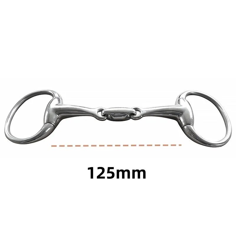 Трензель для лошади "Империал" восьмерка (12,5 см.)