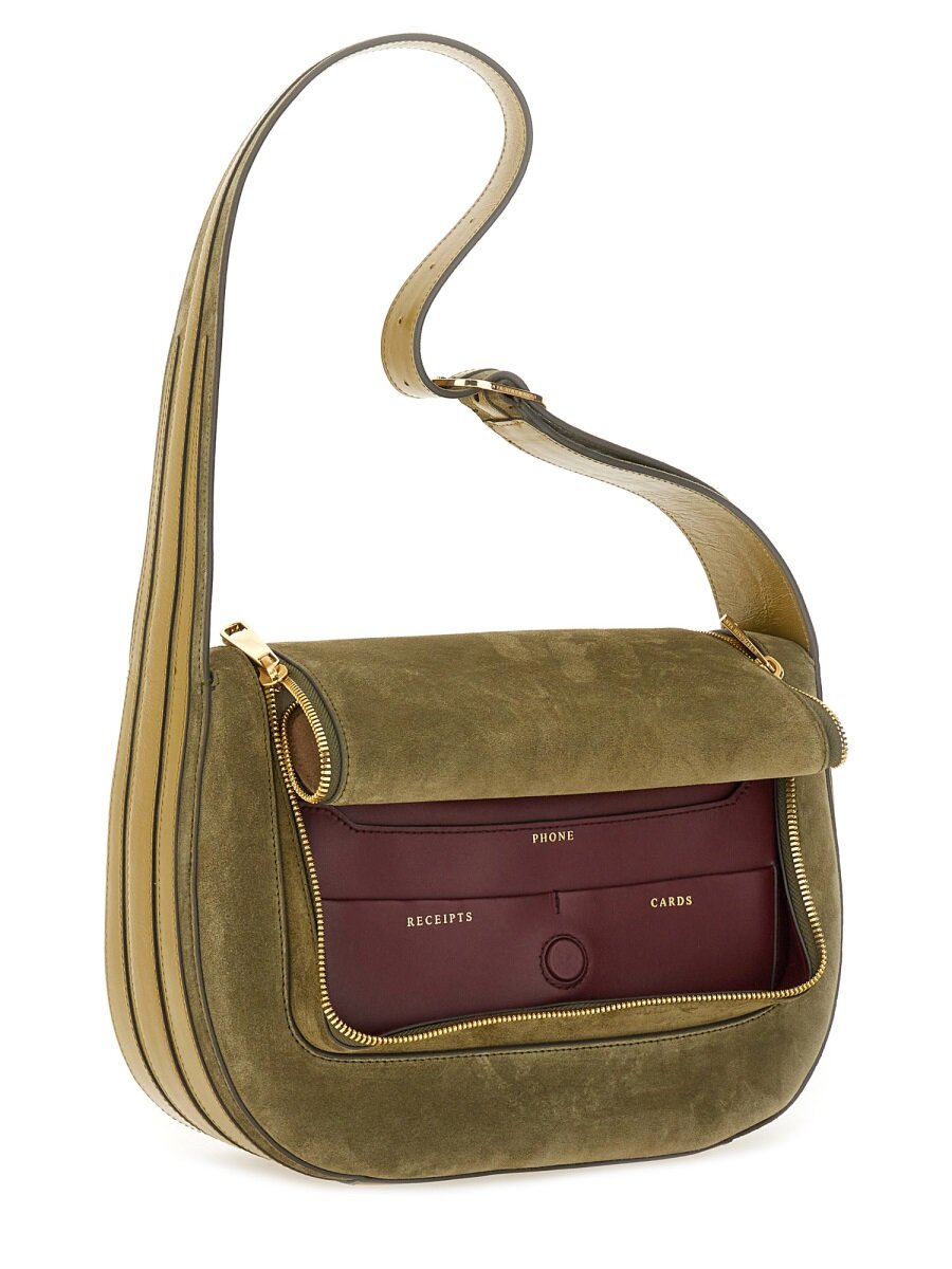 Сумка Anya Hindmarch, зеленый, — фото 1