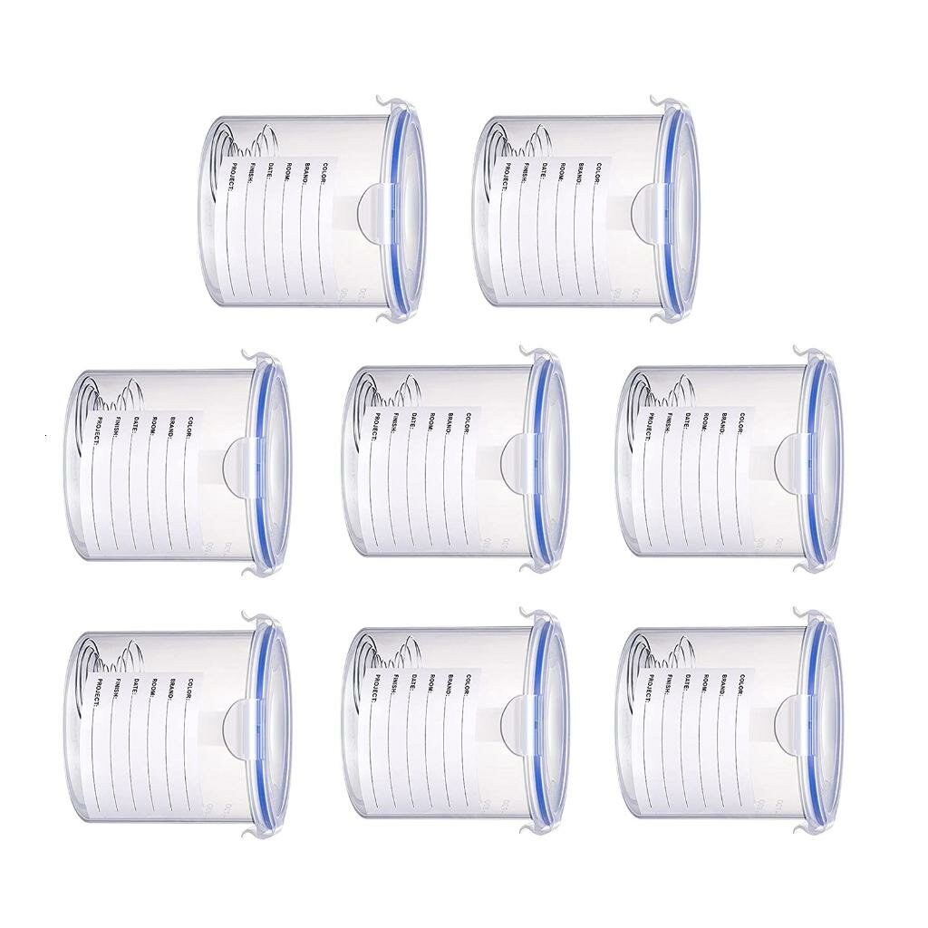 Контейнеры для краски 8 шт. с инструментом для смешивания, B