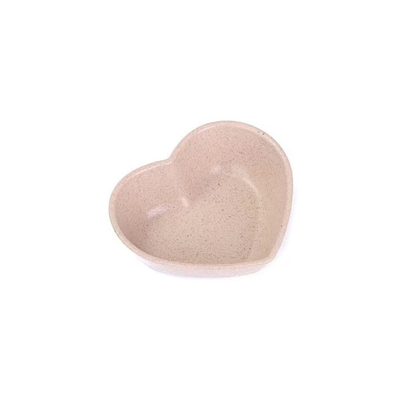 Кухонная домашняя тарелка для соусов, круглая маленькая тарелка, барбекю, уксус, соевый соус, посуда из пшеничной соломы