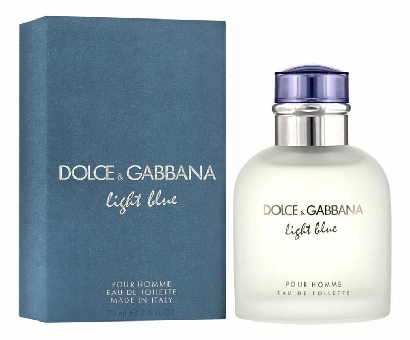 DOLCE&GABBANA Light Blue Pour Homme Туалетная вода 50 ml, для мужчин