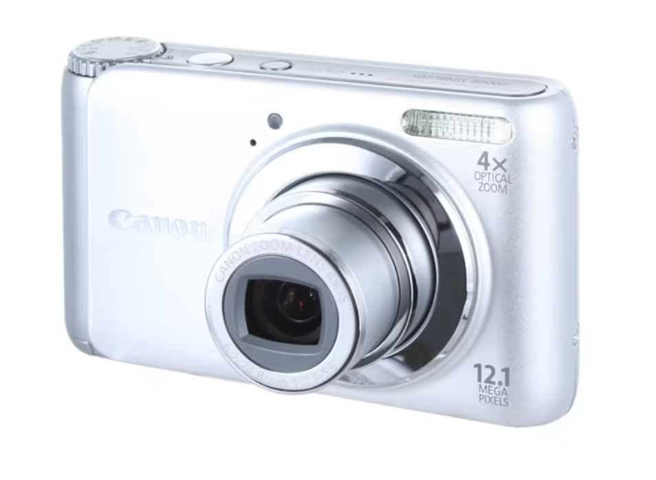 Фотоаппарат Canon PowerShot A3100 IS, серебристый