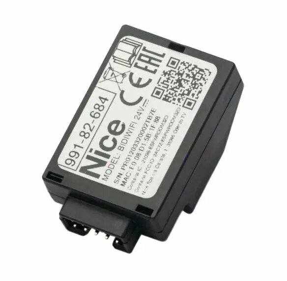 Программатор Nice Bidi-WiFi для настройки приводов Nice с помощью телефона