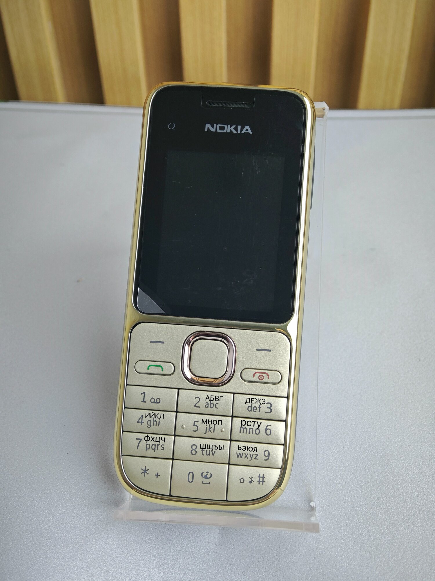 Nokia Мобильный телефон, золотой