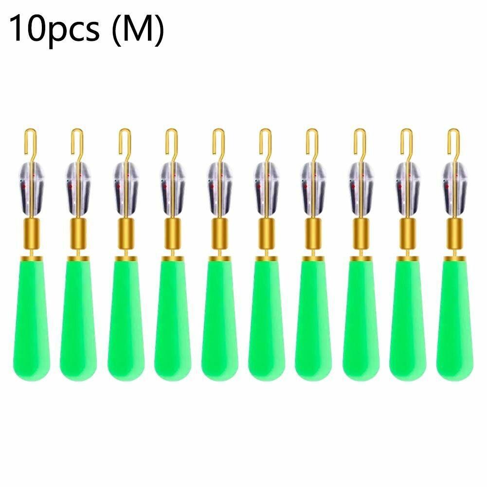 10 рыболовных поплавков, съемных