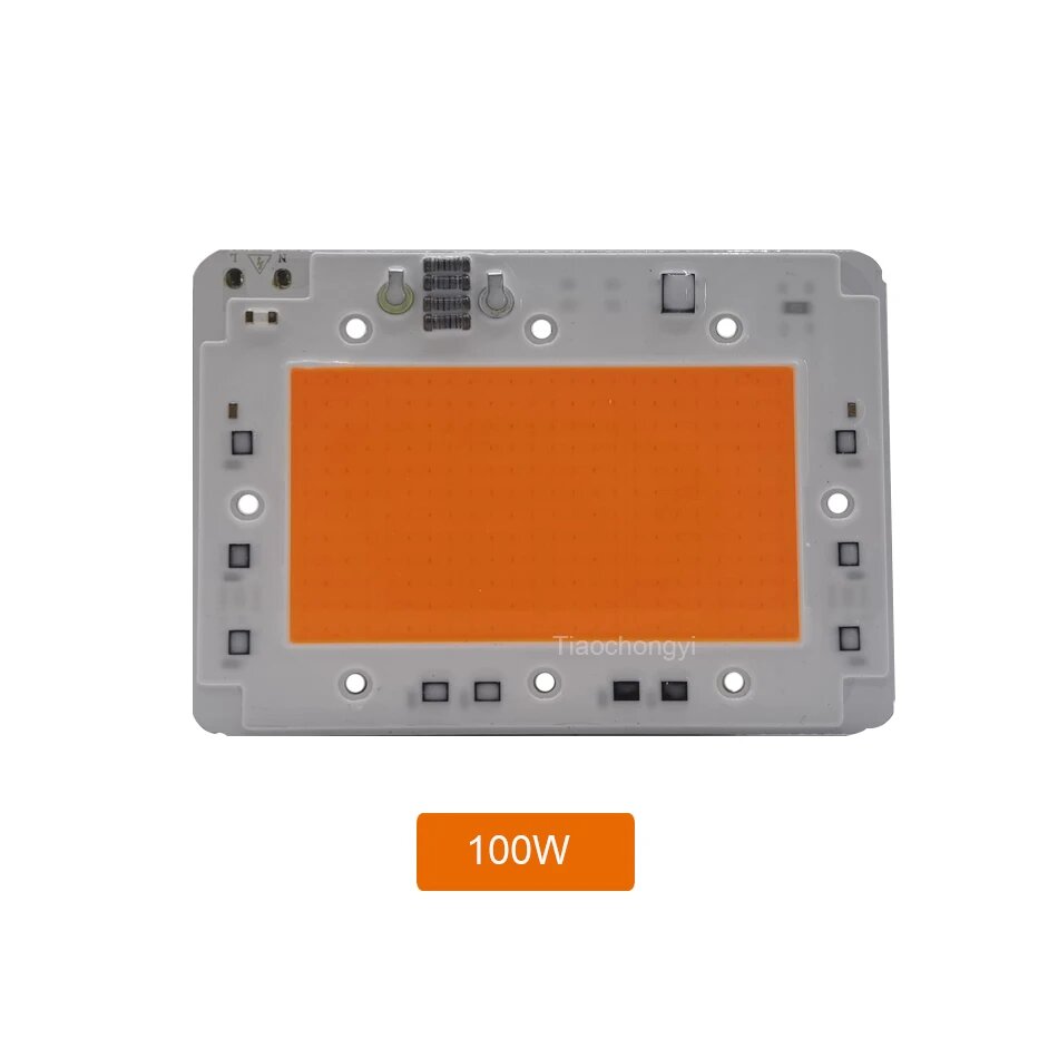 TiaoChongYi COB LED фитолампа 100Вт, 150Вт, 200Вт 100W Full Spectrum