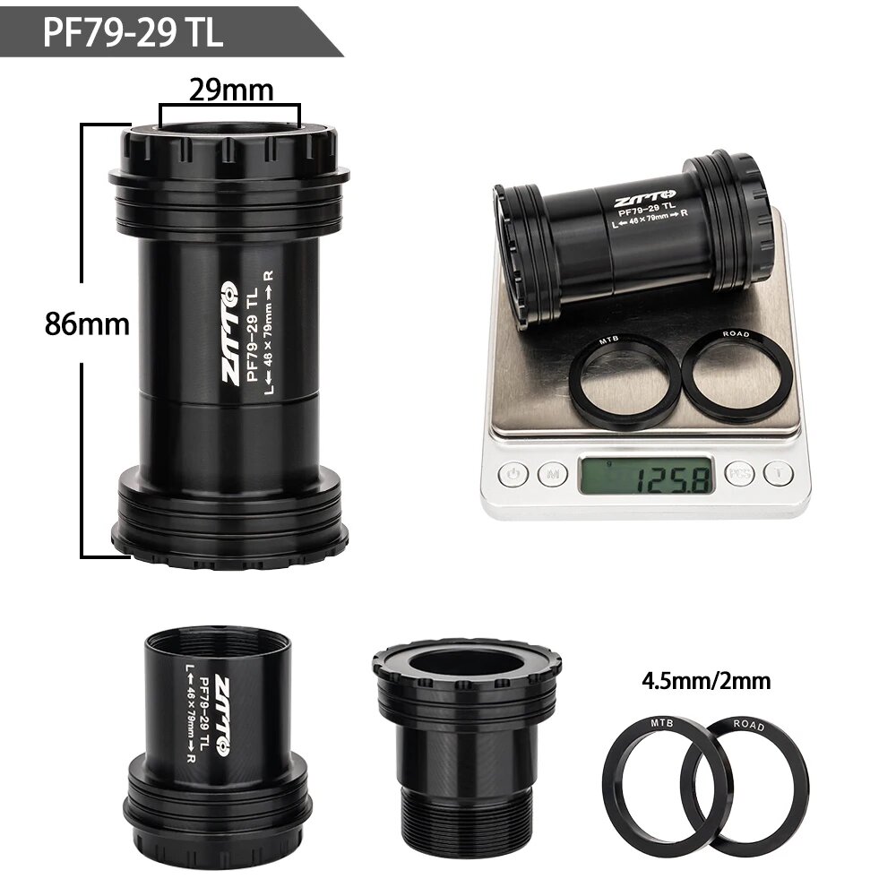 ZTTO T47 PF79 каретка для велосипеда PF79-29 TL