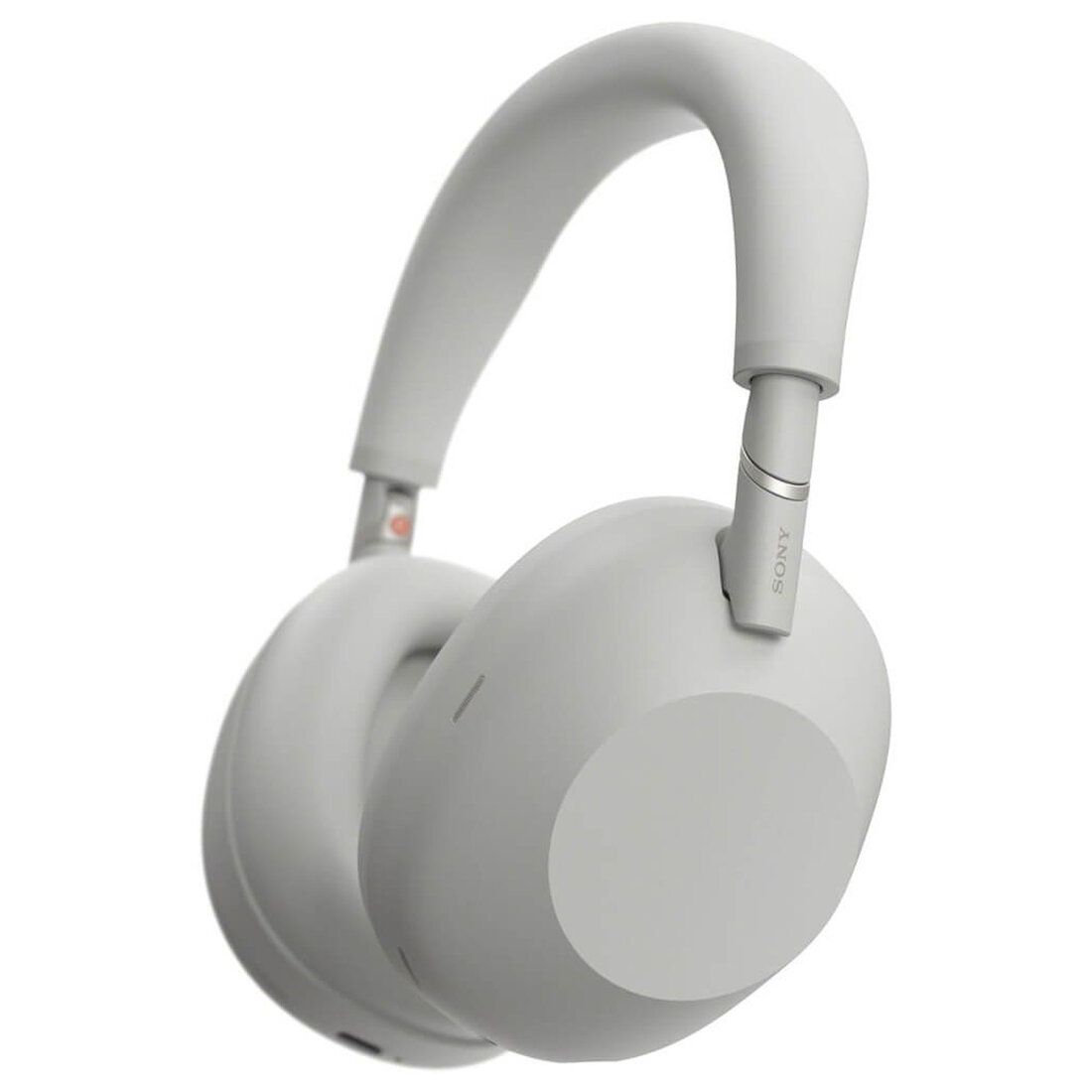 Наушники с микрофоном беспроводные Sony WH-1000XM6 серебристые, Bluetooth