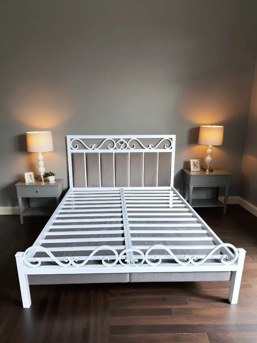 Кровать Мира-2 120, металлическая, кованая