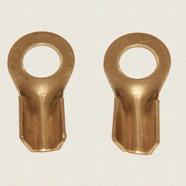 Наконечник D=10мм провод 10-16мм (кольцевой, латунь) ДиаЛуч