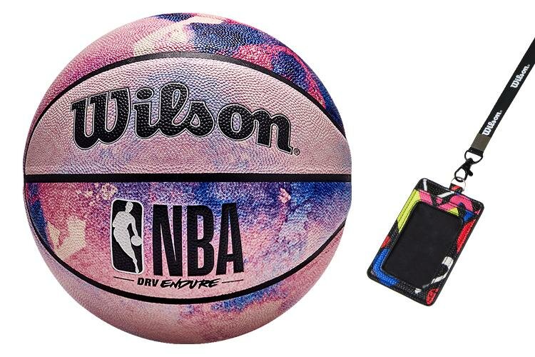 Баскетбольный мяч унисекс Wilson PU, розовый, размер 7, CN, для тренировок