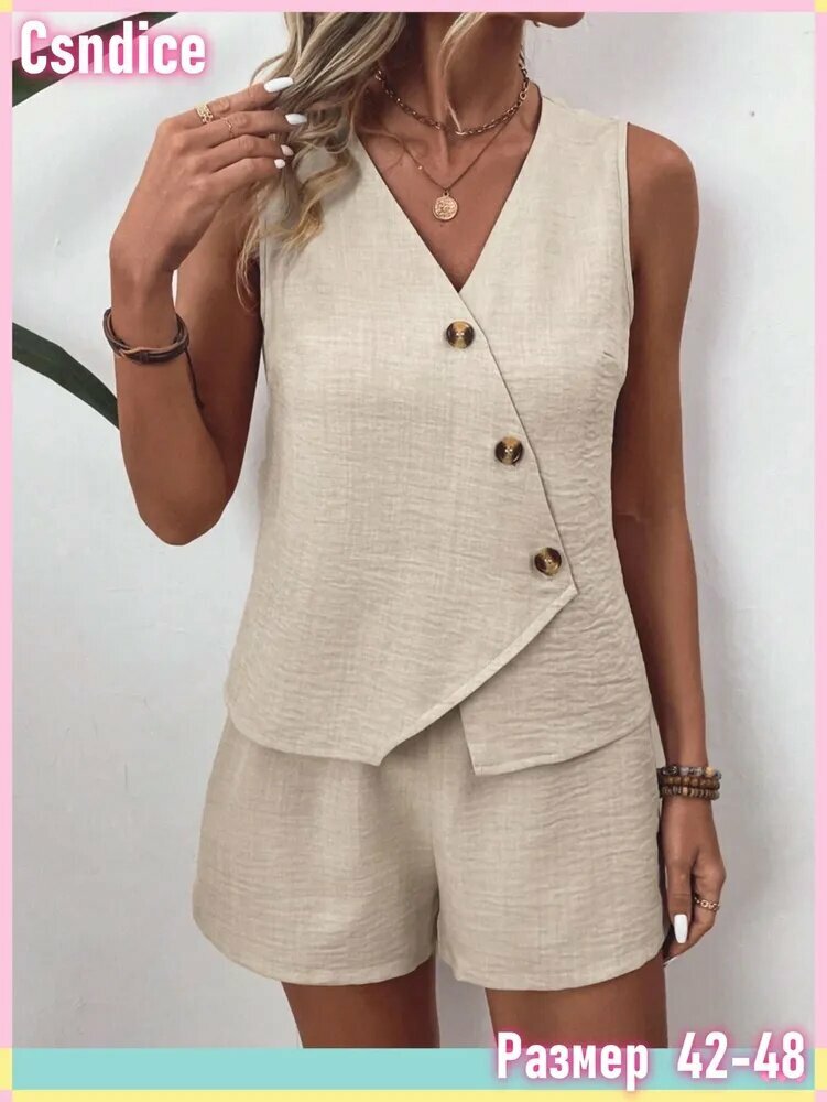 Комплект одежды Massimo Dutti Костюм летний с шортами