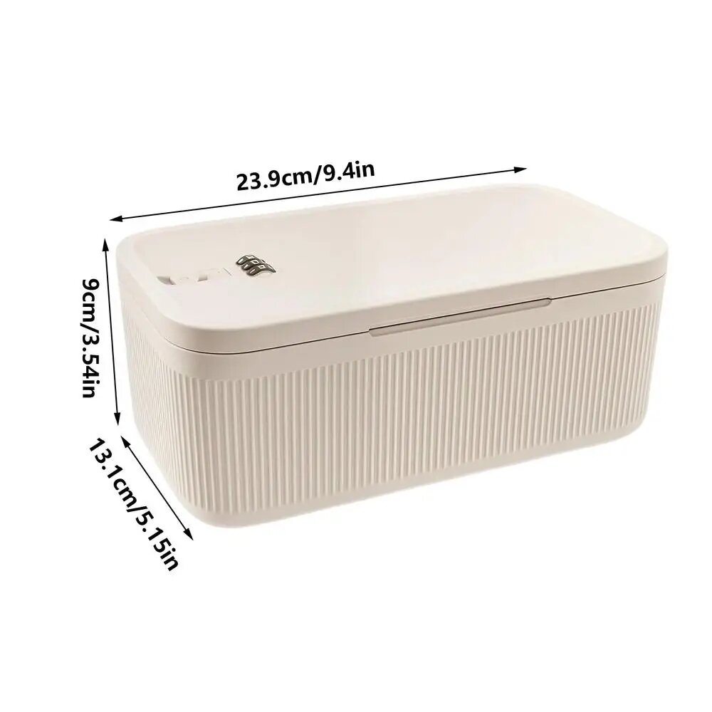 Запираемая коробка с кодовым замком Beige