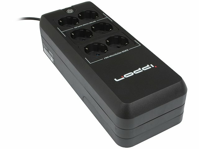 Источник бесперебойного питания Ippon Источник бесперебойного питания 600ВА Ippon Back Verso 600, черный