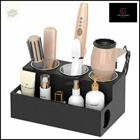 Ящик для хранения парикмахерских инструментов, держатель для фена, используется для хранения аксессуаров, косметики и туалетных принадлежностей на туалетном столике