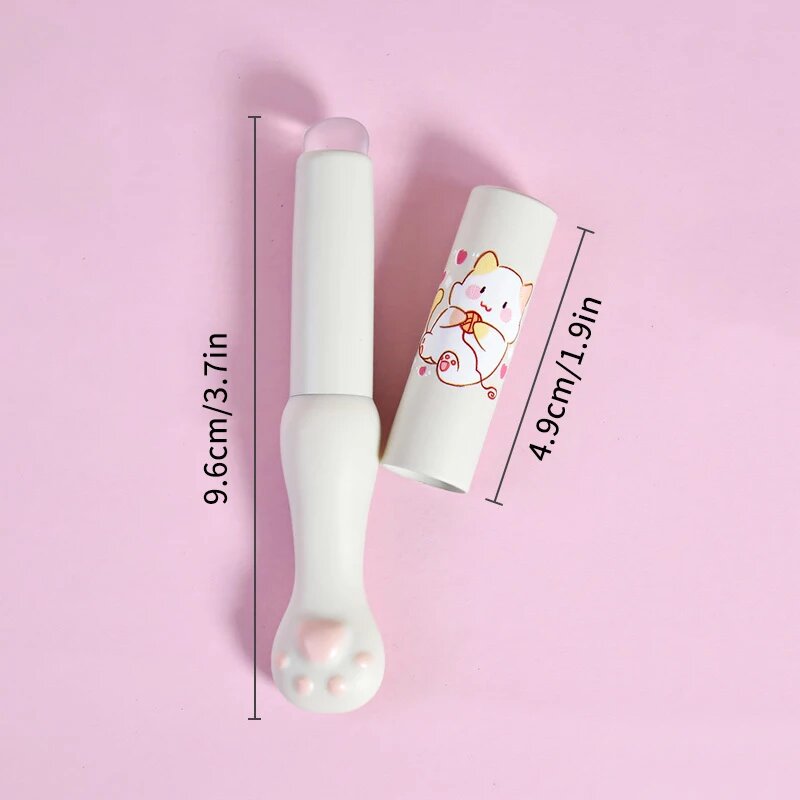 Силиконовая Кисть Для Губ «Кошачья Лапка» С Крышкой, Кисть Для Консилера, Аппликатор Для Бальзама И Блеска Для Губ