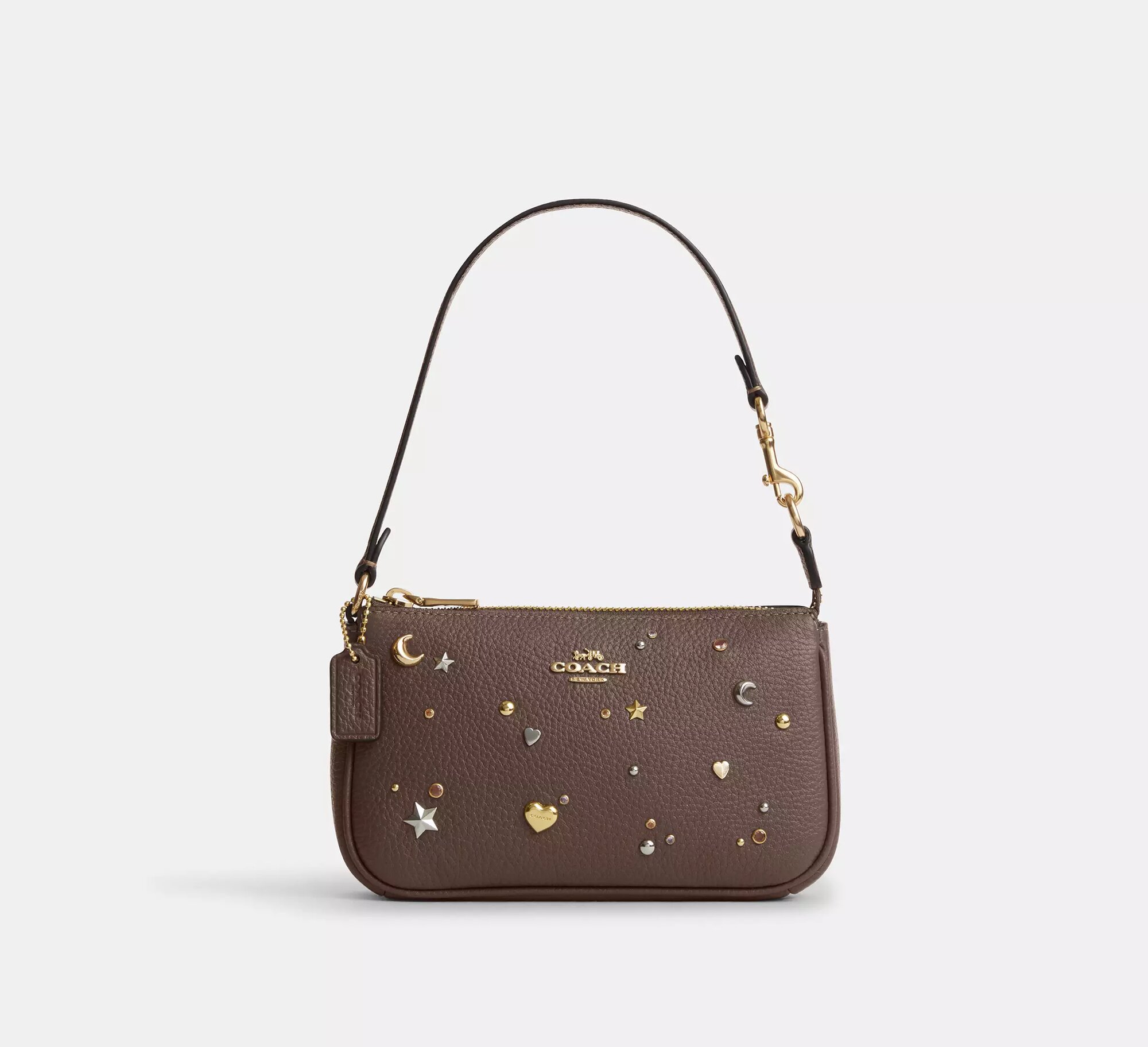 Сумка багет Nolita 19 With Rivets