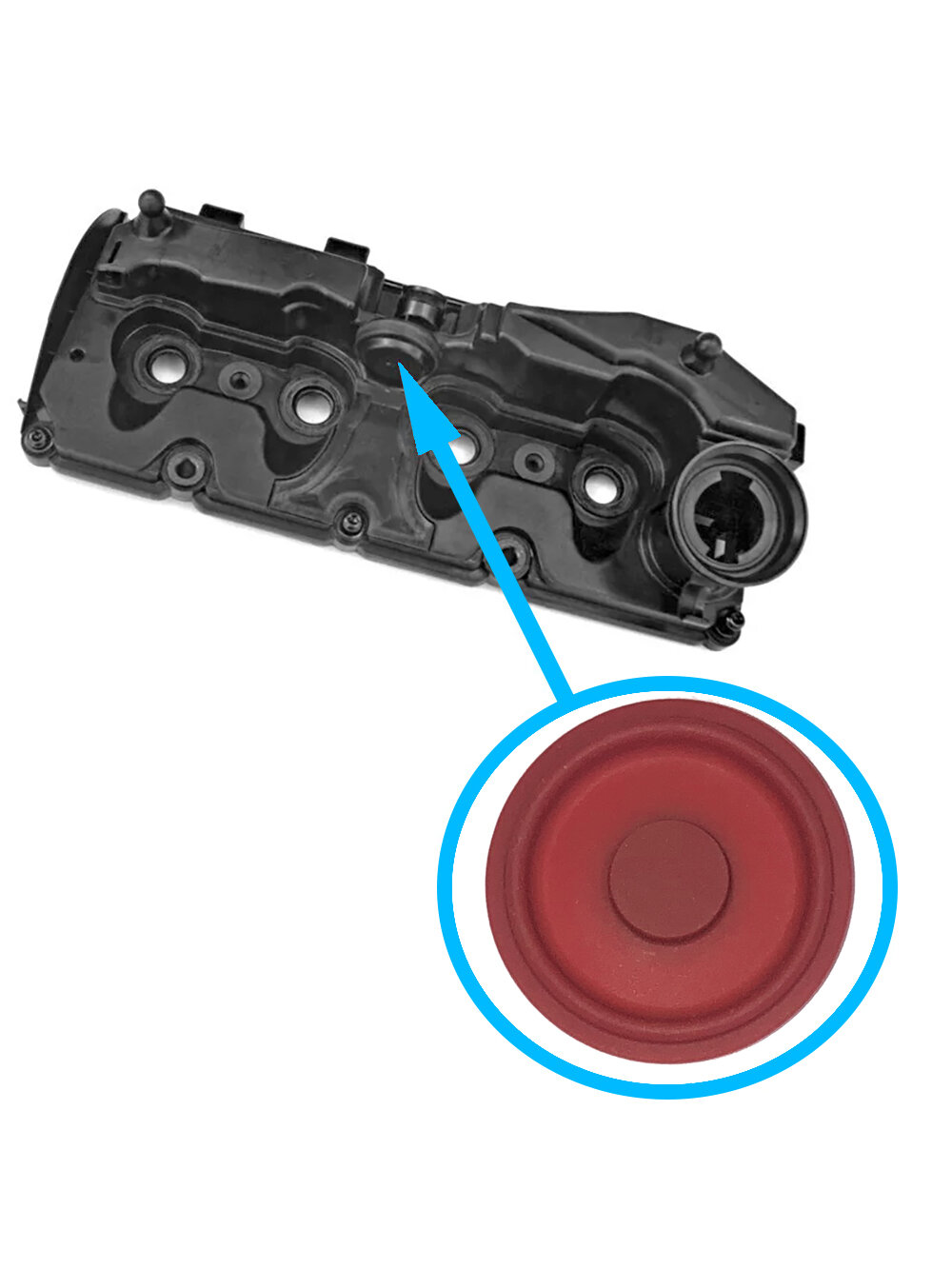 Мембрана клапанной крышки VAG 1.6 TDI 03L103469H, 03L103469AB