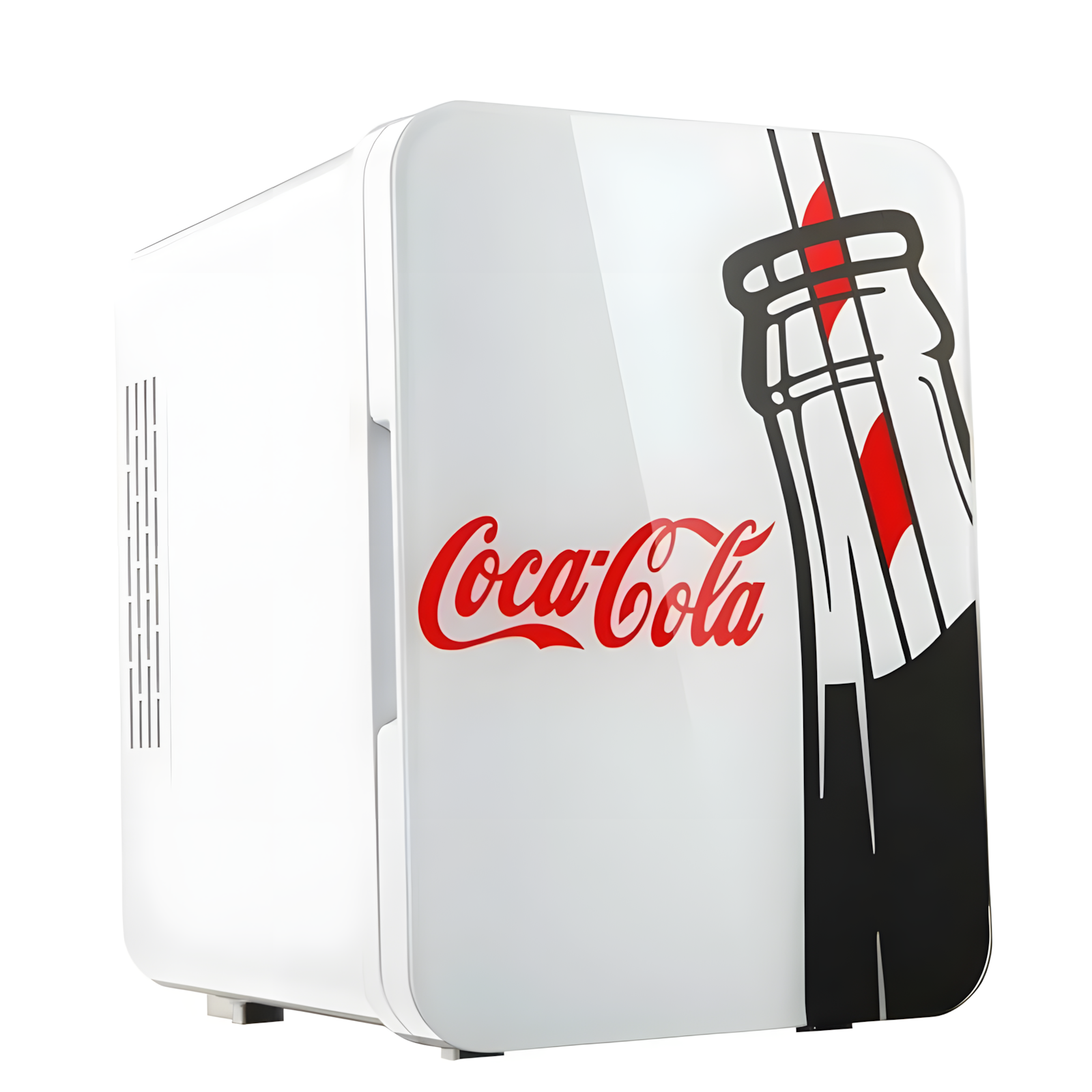 Мини-холодильник, для напитков и косметики, Side by Side, 6л, белый