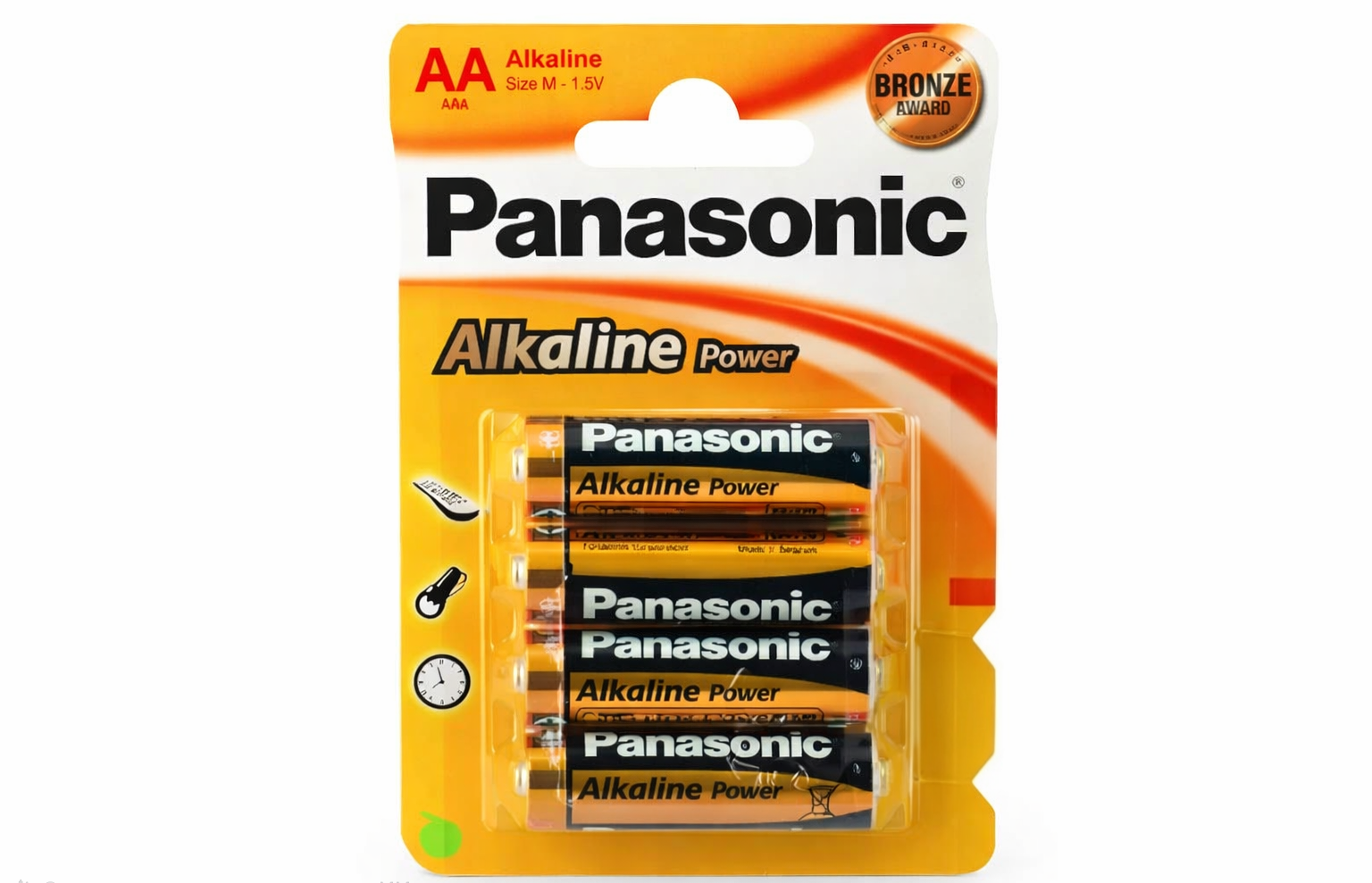 Батарейка Panasonic Bronze AA (LR06), 4 шт. (4 шт. в одном блистере)