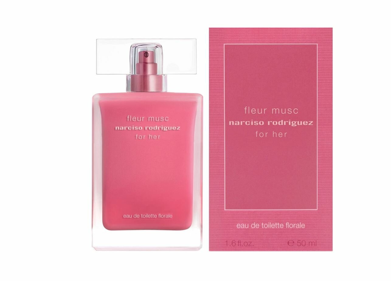 Туалетная вода Narciso Rodriguez For Her Fleur Musc Eau De Toilette Florale 50 мл
