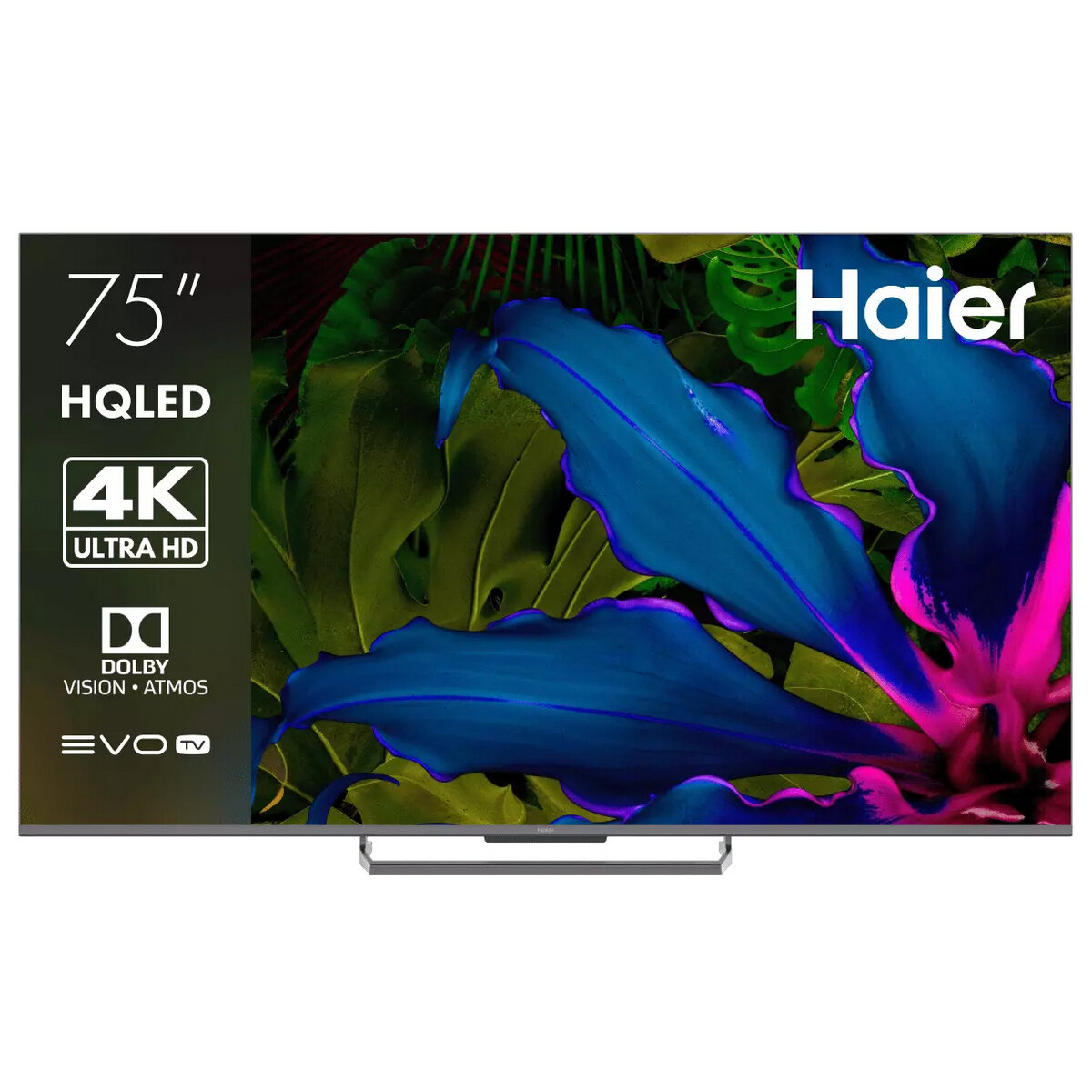 Телевизор VA HAIER 75 Smart TV S6, 75", 4K UHD (3840x2160), 144Гц, Серый (DH1WVFD02RU)