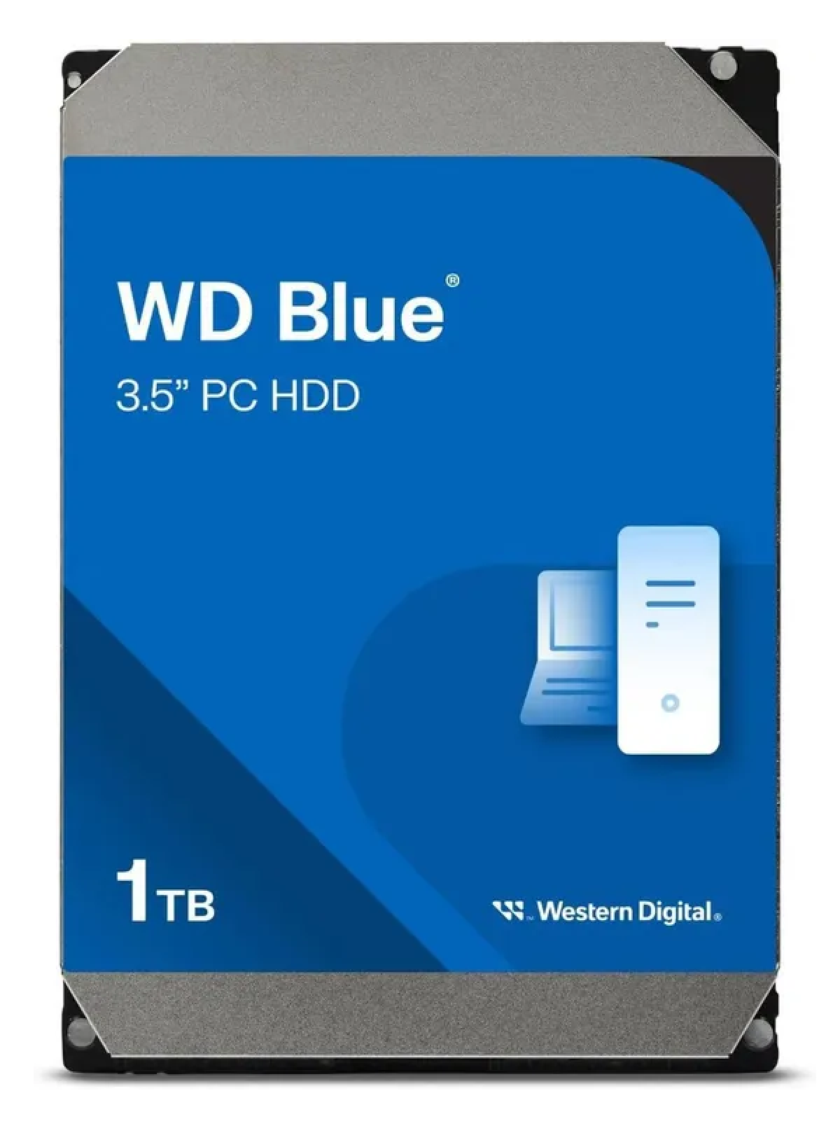 Жесткий диск Western Digital Blue 1ТБ, 3.5", SATA, 5400 об/мин