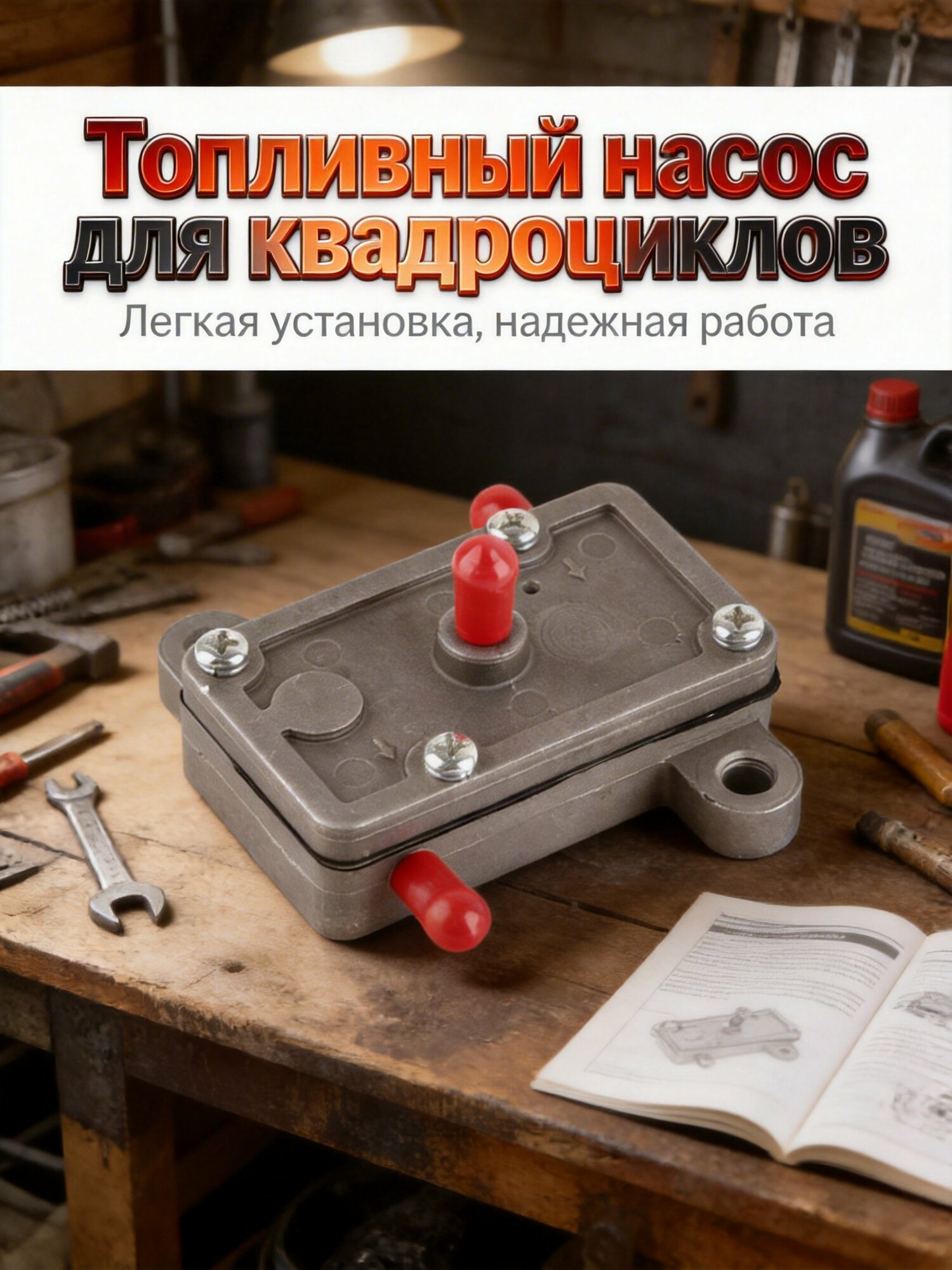 Топливный насос для Mikuni Odyssey, совместимость с Arctic Cat Go Kart, вакуумным снегоходом и квадроциклом, алюминиевый запасной с простой установкой