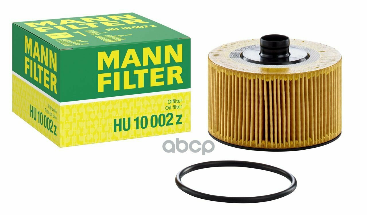 Фильтр масляный Nissan Juke 10-20 / Qashqai 13-22 MANN-FILTER арт. HU10002Z